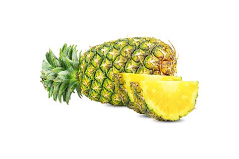 신선한 과일 파인애플과 유기농 파인애플 반과 흰색 배경에 고립 된 조각 가까운에 대한 스톡 사진 및 기타 이미지 가까운 감귤류 과일 건강한 생활방식 Istock