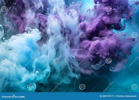 Abstract Blue Background Generative Ai Stock Illustration