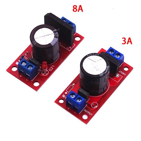 Rectifier Filter Power Board A Rectifier Power Amplifier A With Red LED Indicator AC Single