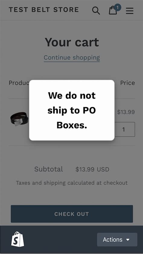Mighty Po Box Blocker Mighty Shopify Po Box Blocker Shopify App Store