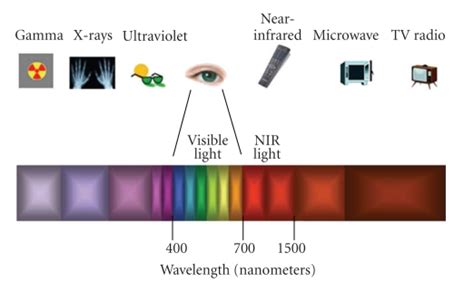 Infrared Color Spectrum