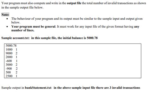 Assume You Have An Input Text File Accounttxt The