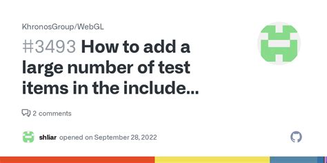 How To Add A Large Number Of Test Items In The Include Option Of
