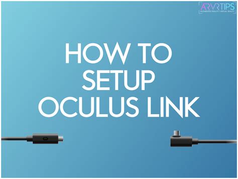 How To Setup Oculus Link Quest To PC Tutorial