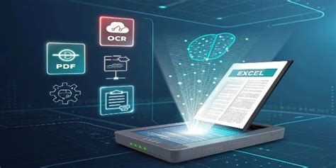 How To Convert Scanned Pdfs To Excel Using Ocr