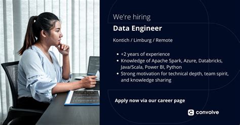 Techjobs Datajobs Dataengineer Hiringtech Convolve Nv