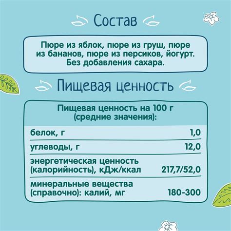 Пюре ФрутоНяня яблоко груша банан персик с йогуртом 90г с 6месяцев P079042 купить по цене 225