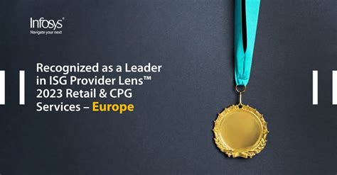 Infosys Infosyscobalt Isgproviderlens 2023year Leader Shirishh