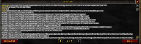 Unable To Open Gui With Clm Gui · Issue 407 · Corelootmanager