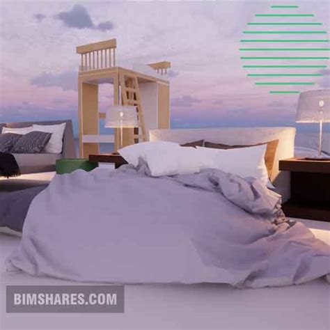 Bed Family For Revit High Quality Editable Bimshares