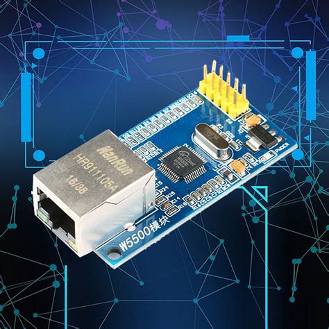 W5500 Ethernet Shield Lan Network Module Support Tcpip 51 Stm32 Microcontroller Program With
