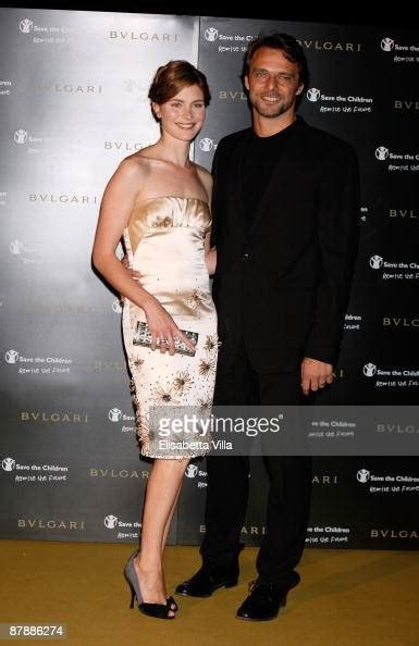 Vittoria Puccini And Alessandro Preziosi Attend The Bulgari Between