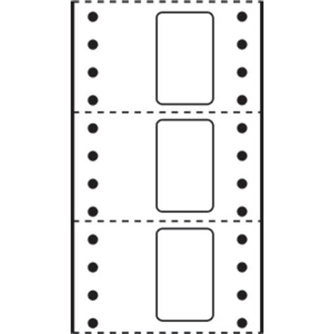 Demco® Continuous Processing Labels Style Sp1