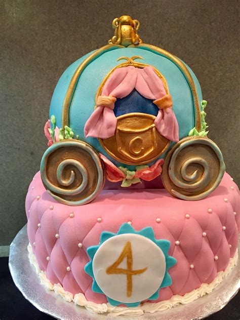 Cinderella Carriage Cake Carriage Cake Cake Desserts