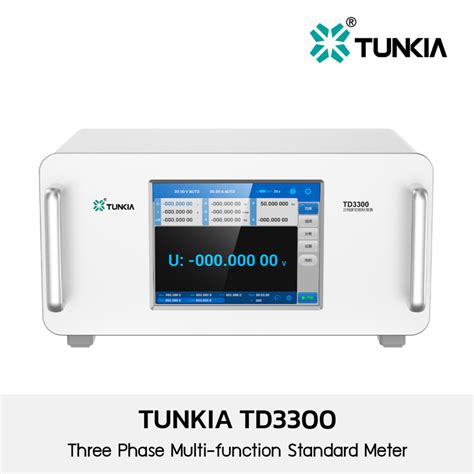 Tunkia Td3300 Three Phase Multi Function Standard Meter