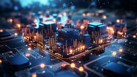 Premium AI Image Abstract Cloud Computing Technology Concept