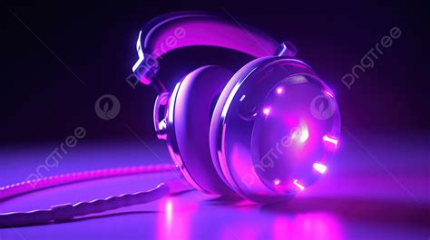 흰색 표시등이 있는 격리된 배경에 3d의 보라색 빈티지 헤드폰 그림 헤드폰 아이콘 이어폰 헤드폰 음악 기술 배경 일러스트 및 사진 무료 다운로드 Pngtree