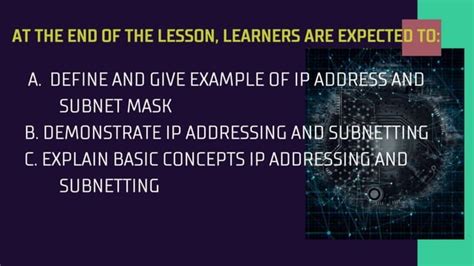 IP Address Powerpoint Presentation PPT