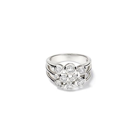 Cirkel Ring 18ct White Gold Diamond Cassandra Goad