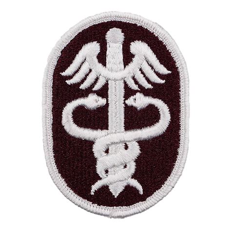 Army Meddac Patch With Velcro Full Color
