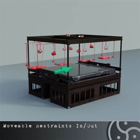 The Bondage Bed With Poses For Genesis 8 Female Daz Content By Pawngame