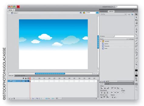 Create A Classic 3d Effect Parallax With Flash Cs4 Flash Tutorials
