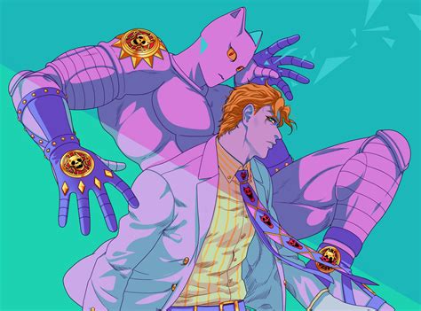Killer Queen Kira By Josukespimphand On Deviantart Dibujos Jojos Bizarre Adventure