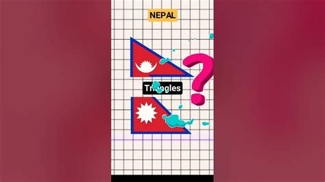 Why Nepals Flag Is Trangular In Shape🇳🇵🚩🤔shorts Nepal Nepali