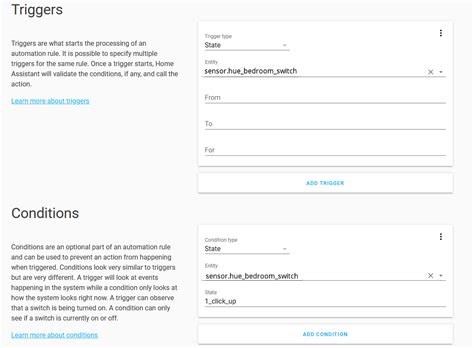Trigger On Philips Hue Dimmer Switch Button Press And Not State Configuration Home Assistant