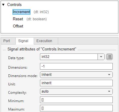 Specify Bus Properties At Component Interfaces Matlab Simulink