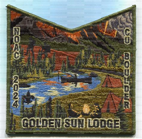 Cornhusker Council Noac 2024 Green Pocket Sun On