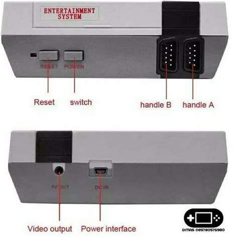 Jual Stik Clone Nintendo Nes Mini Classic Controller Nes Klasik 9 Pin Shopee Indonesia