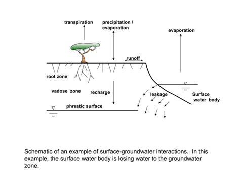 Science View Importance Of Groundwater And Surface Subsurface Interactions Ppt