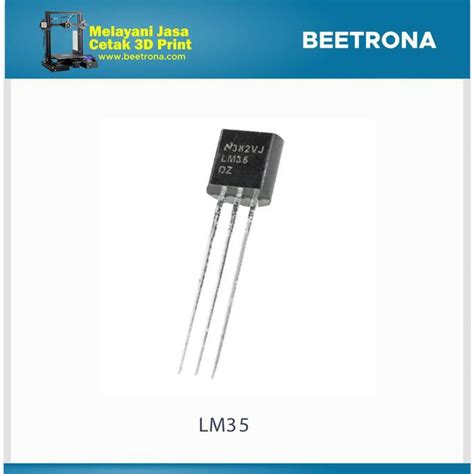 Jual Lm35 Lm 35 Lm35dz To92 Temperature Sensor Suhu For Arduino