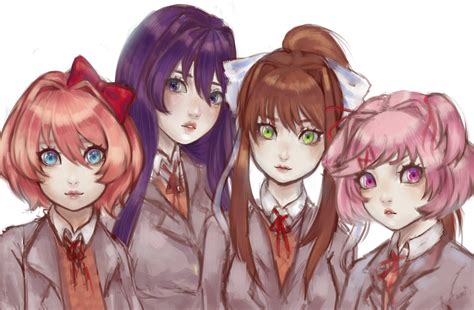 Artdoki Doki Literature Club 716376652 Yuri