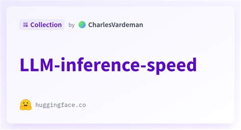 Llm Inference Speed A Charlesvardeman Collection