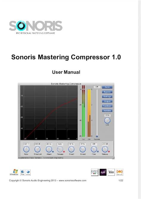 Pdf Sonoris Mastering Compressor Dokumen Tips