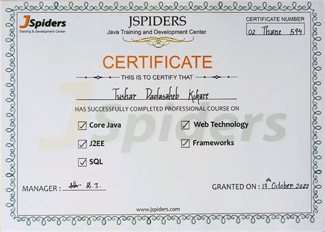 Tushar Kokare On Linkedin Java Development Training Javafullstackdeveloper Hibernate Spring