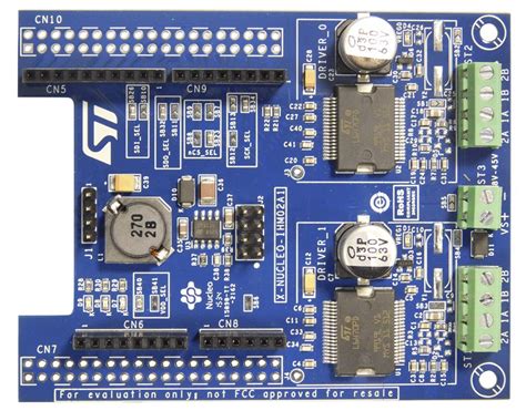 Stmicroelectronics X Nucleo Ihm02a1 Two Axis Stepper Motor Driver