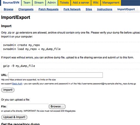 Linux Import Svn Repository To Remote Server Stack Overflow