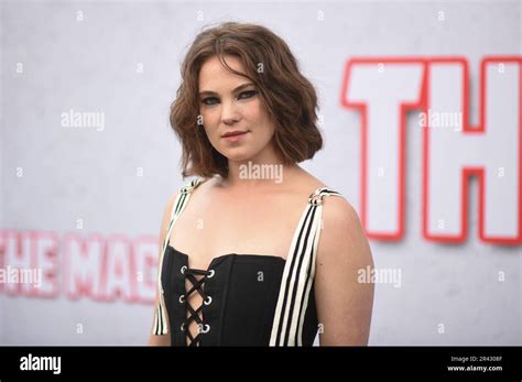 Jess Gabor Arrives At A Special Screening Of The Machine On Thursday