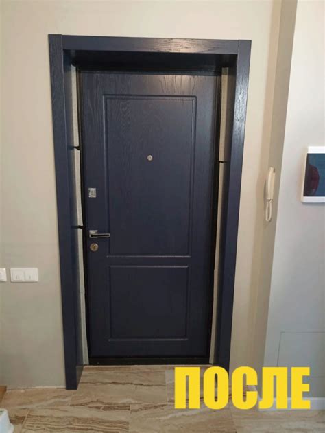 Замена панели МДФ на входной двери в Екатеринбурге от интернет магазина Замки Век