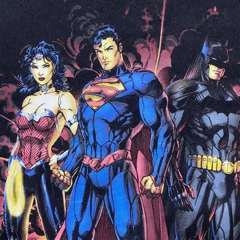 Justice League Batman Superman Wonder Woman Character Big Size Mens