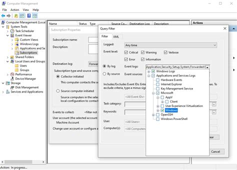 Configuring A Central Windows Log Collector