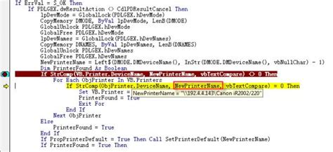 Resolved Printdlgex Api Failed To Return Full Name Of Printer Vbforums