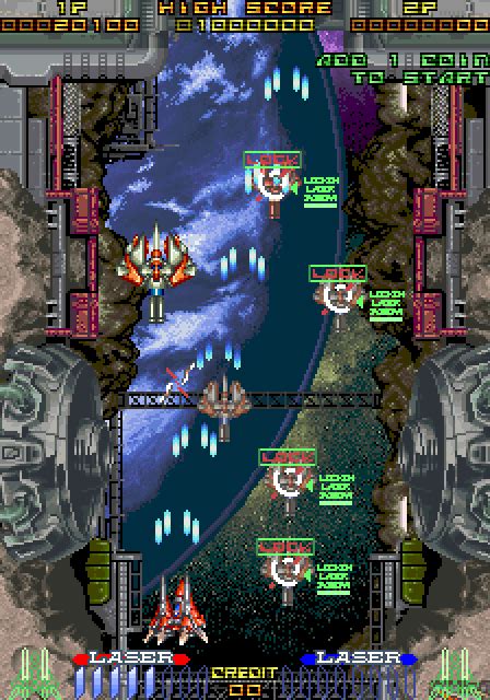 Rayforce Arcade Screenshot Pixelatedarcade