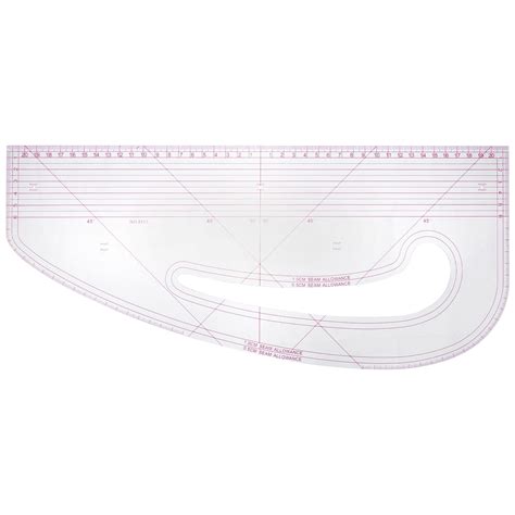 Professional Sewing Ruler Curve Pattern Ruler For Beginners Tailors
