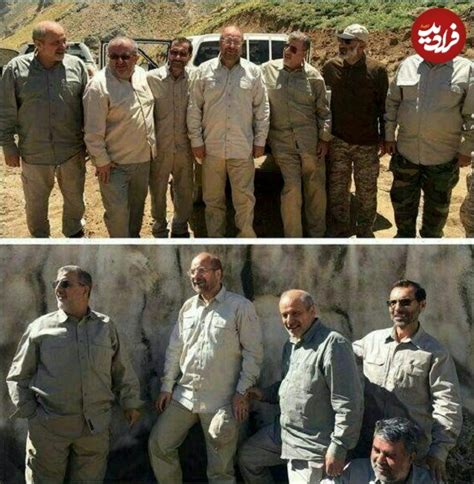 عکس؛ سفر در زمان؛ جانشین سردار سلامی در کنار قالیباف در پیرانشهر؛ سال 95