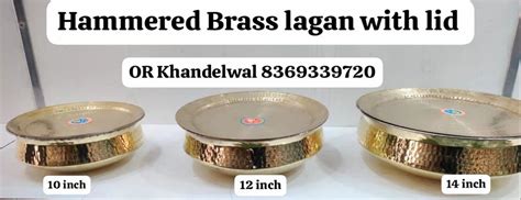 Brass Biryani Lagan Handi At ₹ 3800piece Brass Handi In Indore Id 2851223124091