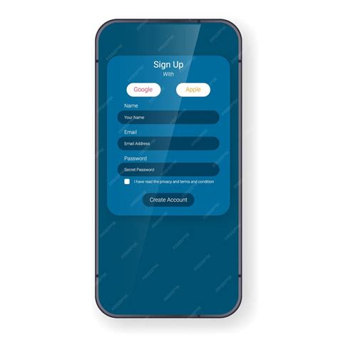 Premium Vector Widget Ui Mobile App Smartphone Theme
